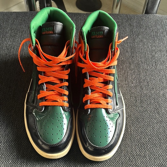 Air Kiy | Shoes | Famu Rattlers Green And Black Sneakers | Poshmark